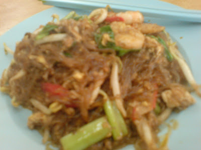 Fried Tang Hoon and Hokkien Mee Kedai Makanan KiKi, Sg Ara Market ...