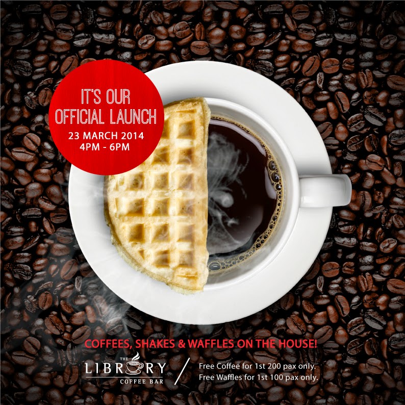 THE LIBRARY COFFEE BAR @ AVENUE K, KL: OFFICIAL LAUNCH! | Malaysian Foodie