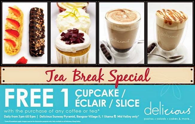 TEA BREAK SPECIAL AT DELICIOUS | Malaysian Foodie