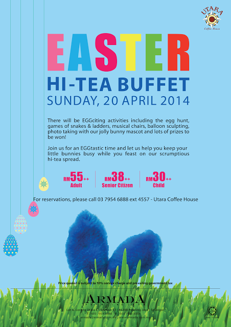EASTER PROMOTION AT UTARA CAFE, ARMADA HOTEL | Malaysian Foodie