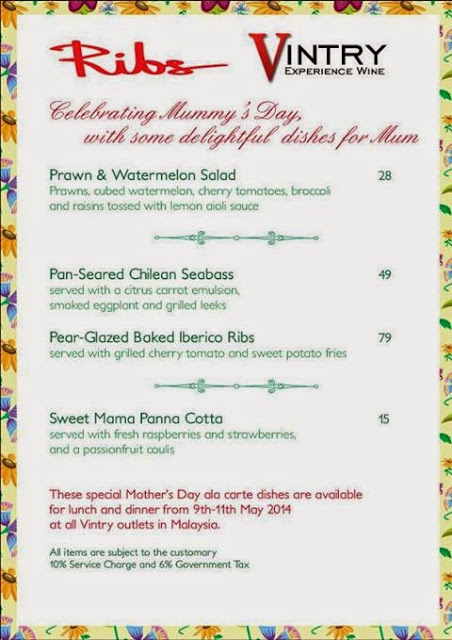 VINTRY MOTHER'S DAY PROMOTION | Malaysian Foodie