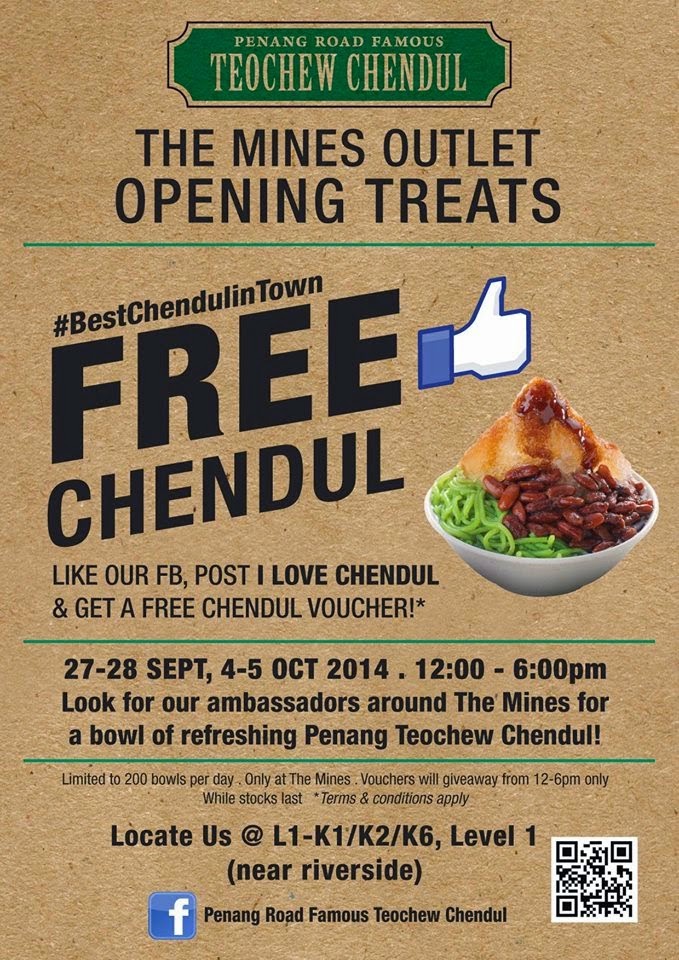 FREE CHENDUL AT PENANG ROAD FAMOUS TEOCHEW CHENDUL THE MINES OUTLET ...