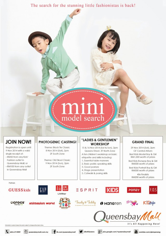 MINI MODEL SEARCH 2014: PHOTOGENIC CASTING | Malaysian Foodie