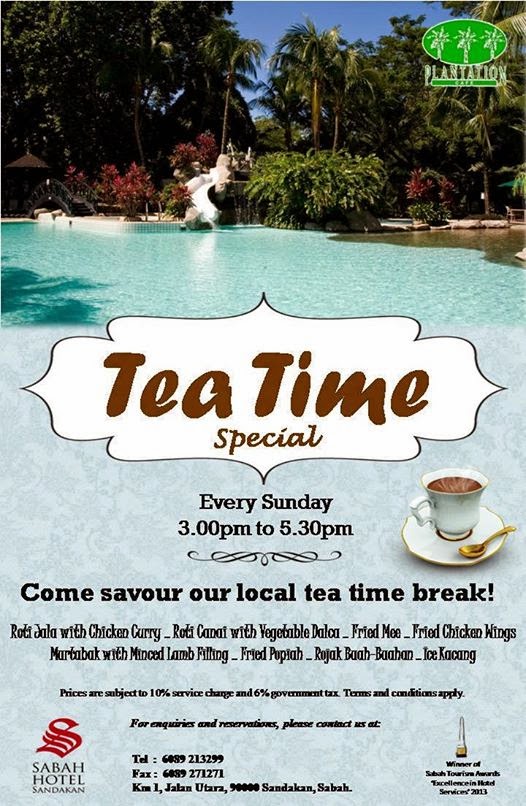 TEA TIME SPECIAL AT SABAH HOTEL, SANDAKAN | Malaysian Foodie