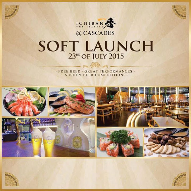 ICHIBAN THE JAPANESE BAR @ CASCADES is NOW OPEN! | Malaysian Foodie