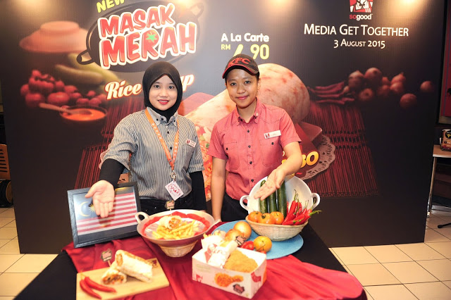 AUTHENTIC FLAVOURS IN THE NEW KFC MASAK MERAH RICE WRAP | Malaysian Foodie