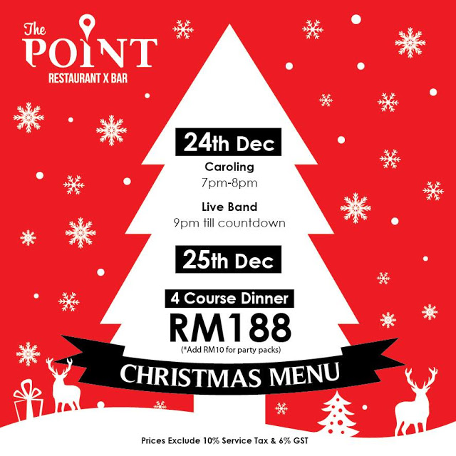 CHRISTMAS MENU @ THE POINT RESTAURANT & BAR | Malaysian Foodie