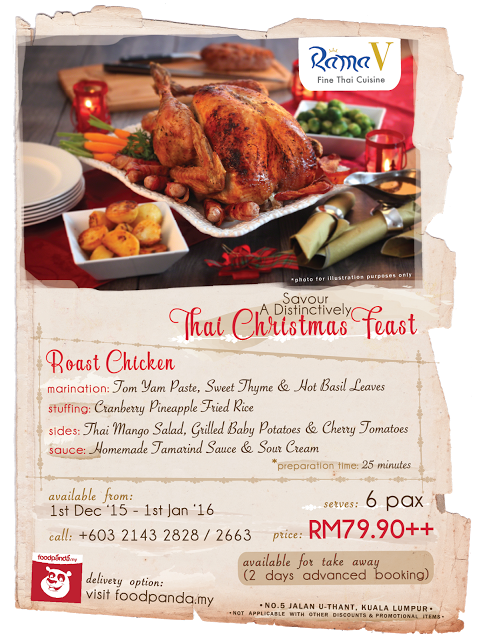 THAI CHRISTMAS FEAST @ RAMA V | Malaysian Foodie