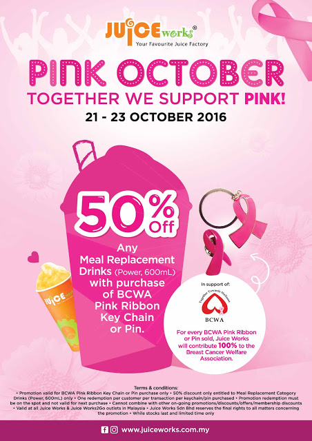 Pink October Charity Campaign | Malaysian Foodie