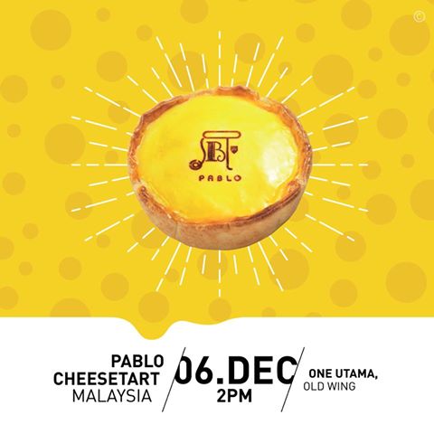NEW: Pablo Opening in 1 Utama on 6th December 2016 | Malaysian Foodie