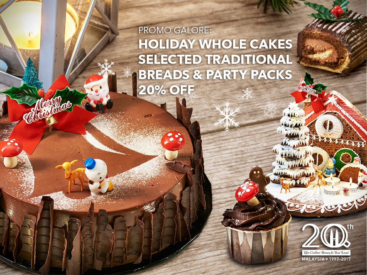 Christmas Promo Galore @ The Coffee Bean | Malaysian Foodie