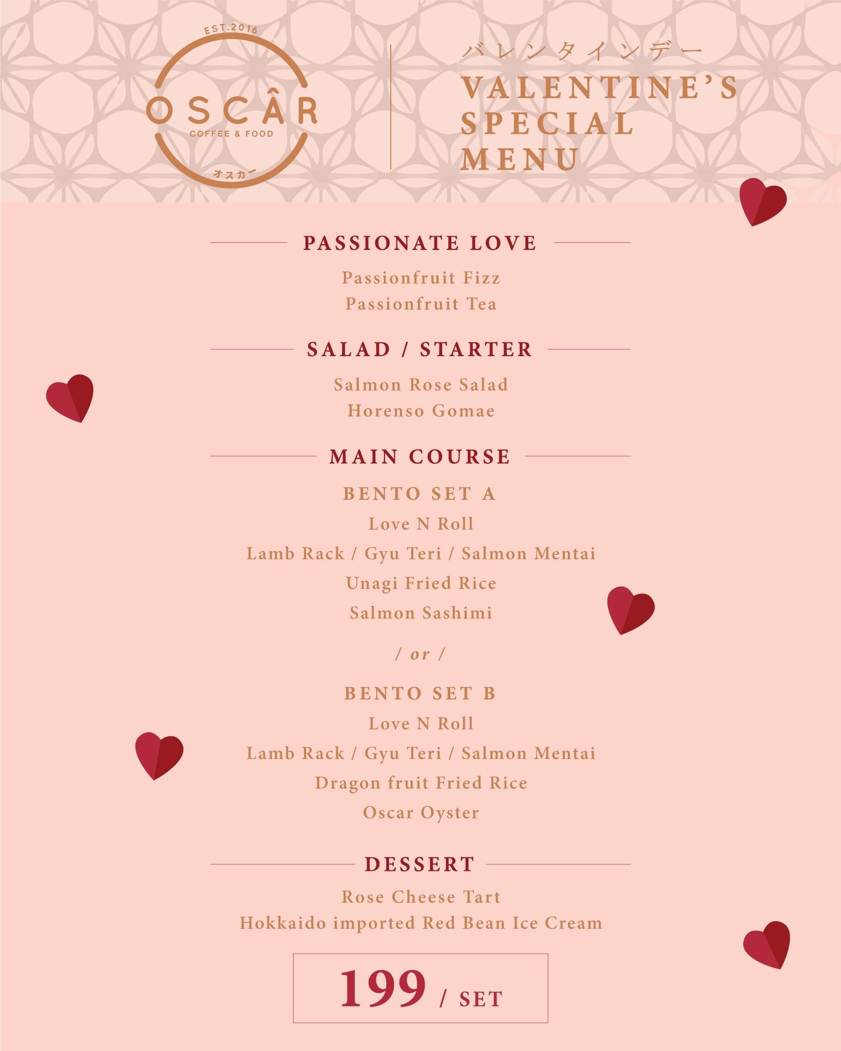 Valentine's Special Menu @ Oscar Coffee & Food | Malaysian Foodie