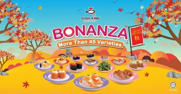 Sushi King Bonanza : ONLY RM 3.18 per plate | Malaysian Foodie