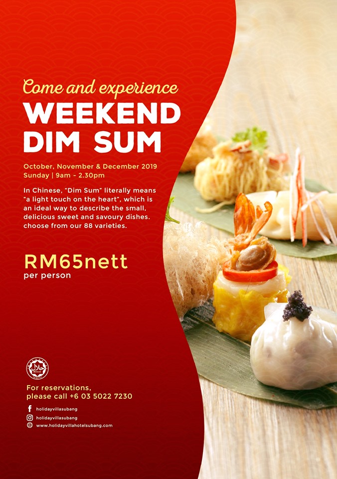 Weekend Dim Sum @ Holiday Villa | Malaysian Foodie