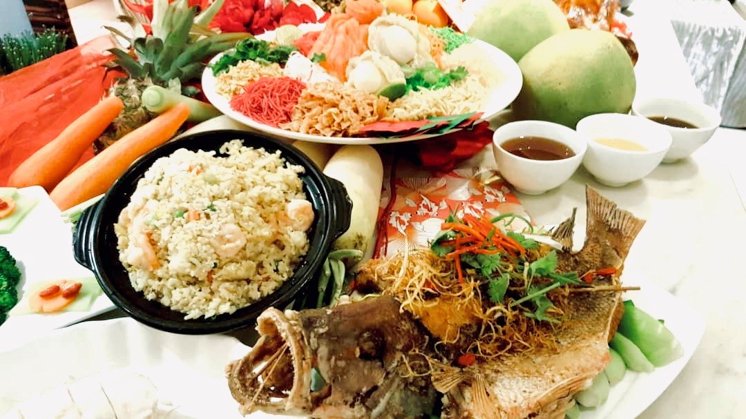 CHINESE NEW YEAR SEAFOOD BUCKED OUT BUFFET AT GOBO CHIT CHAT TRADERS ...