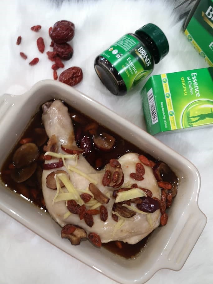 Healthy Steamed Chicken with BRAND’S | Malaysian Foodie