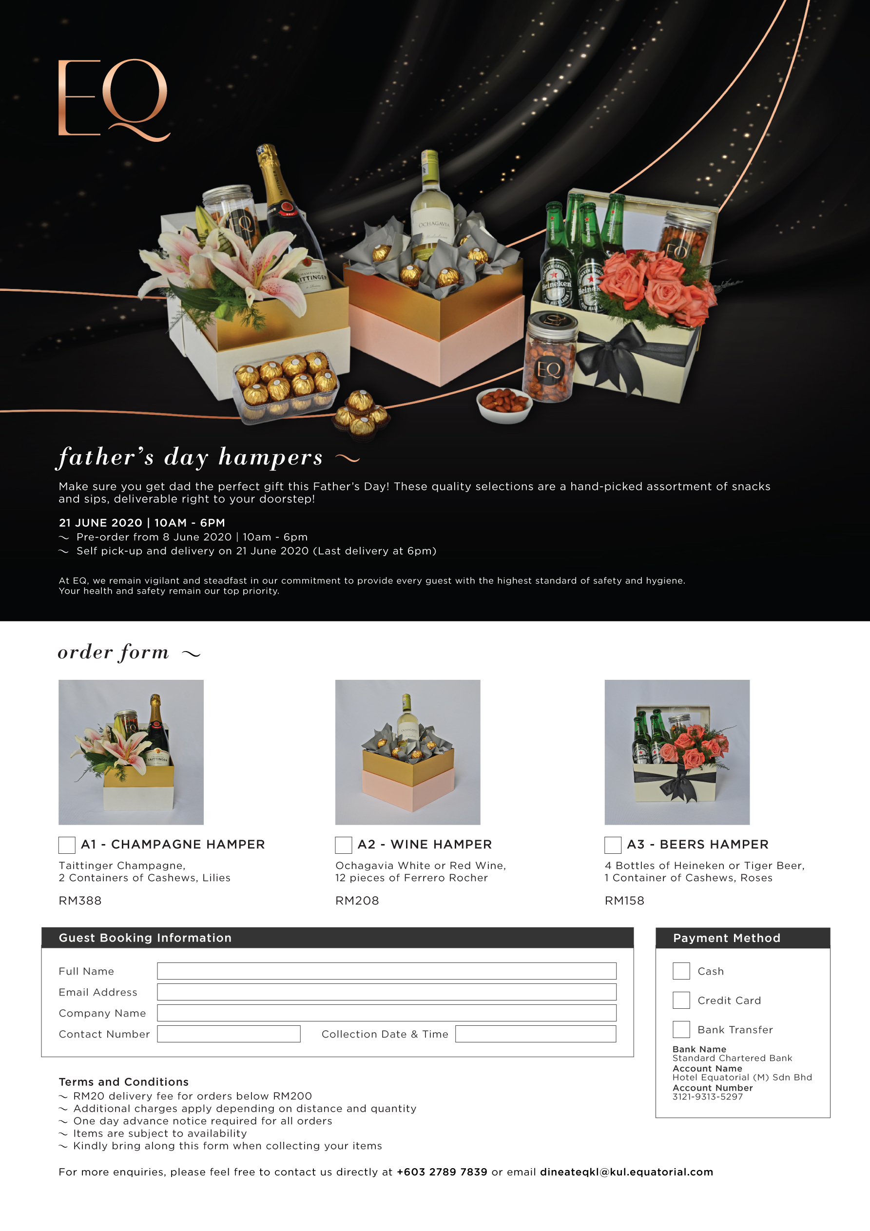 Father’s Day Hampers from EQ | Malaysian Foodie
