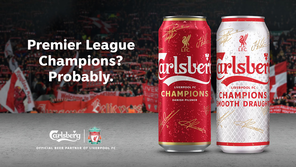 Carlsberg Celebrates Liverpool FC Win with Long-awaited, Limited ...