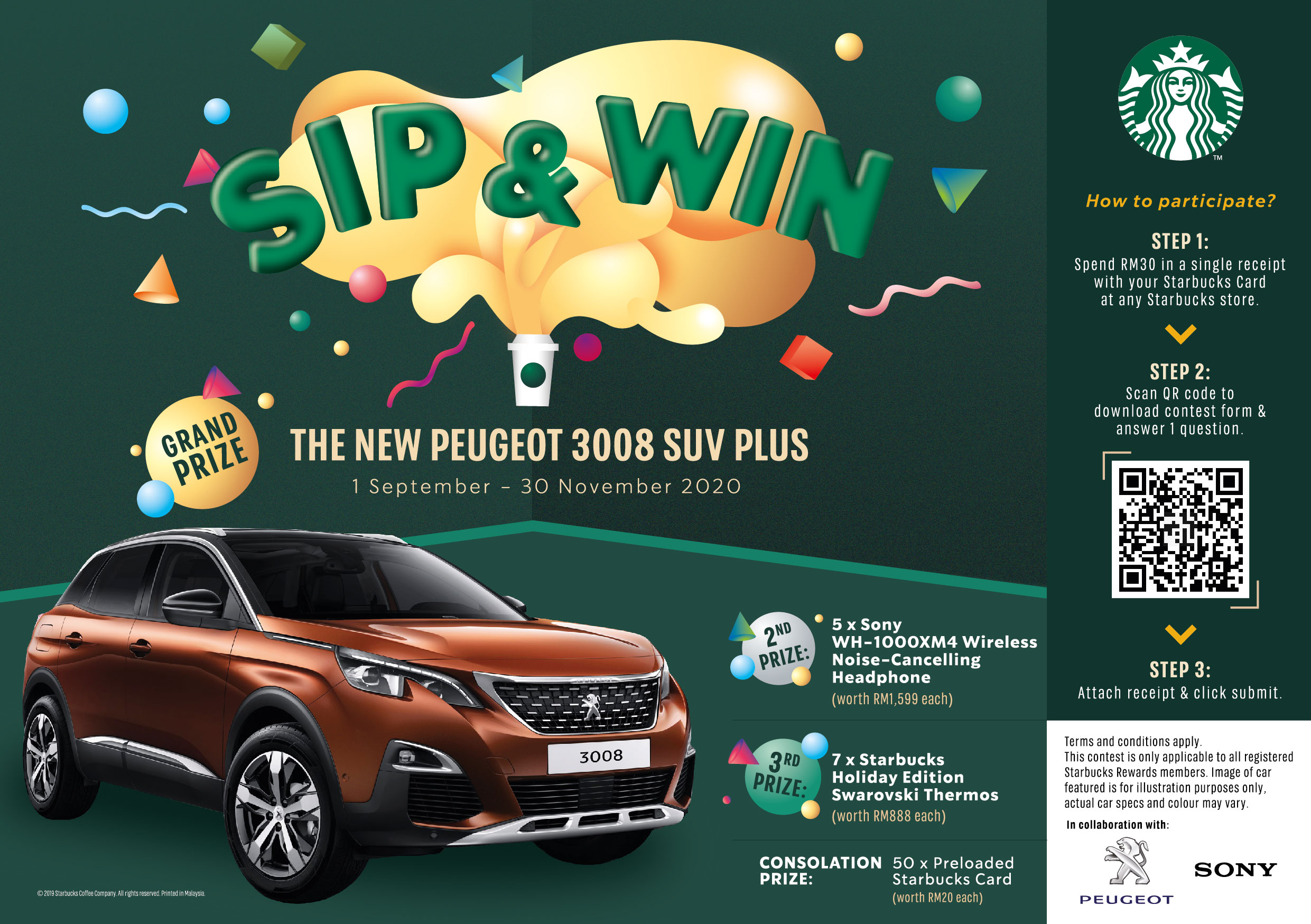 STARBUCKS TO GIVE AWAY A NEW CAR FOR ITS ‘SIP & WIN’ CONTEST ...