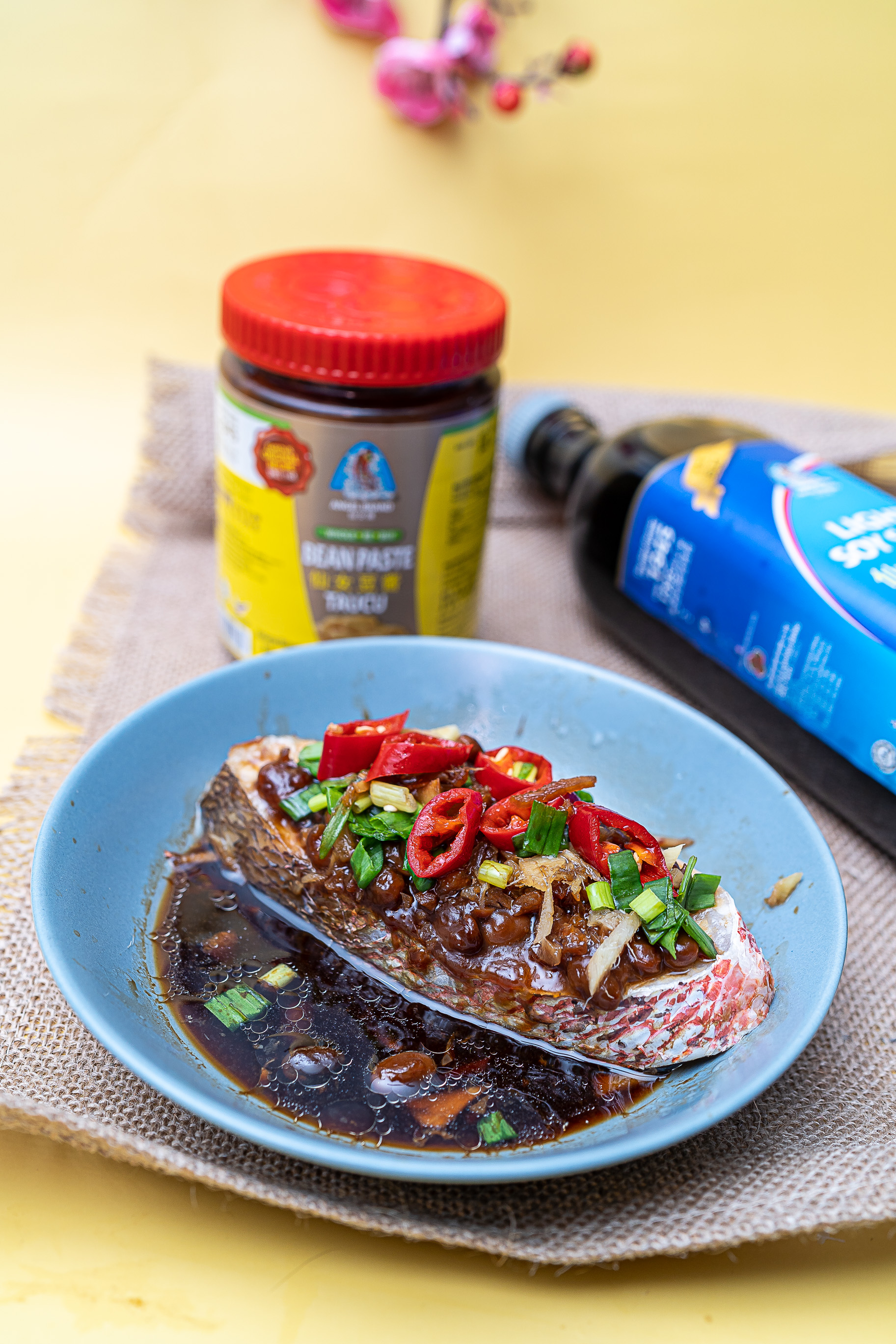 Recipe : Angel Beanpaste Steam Fish | Malaysian Foodie