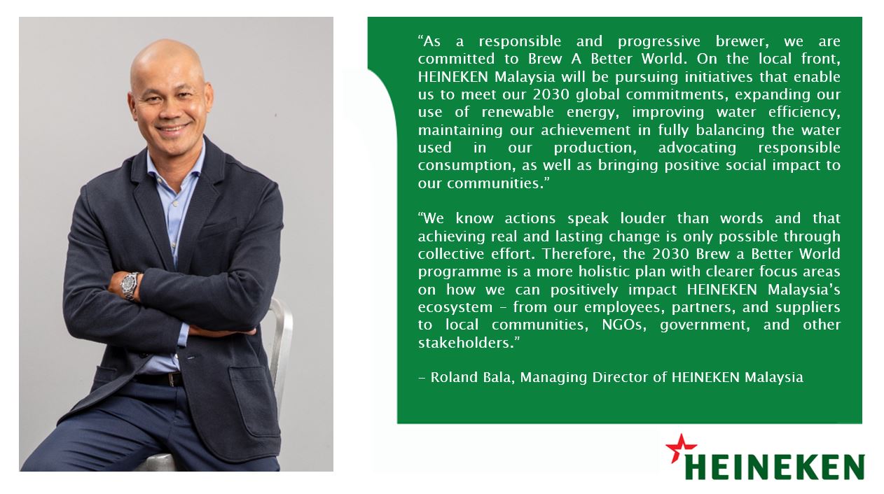 HEINEKEN launches 2030 Brew a Better World ambitions | Malaysian Foodie