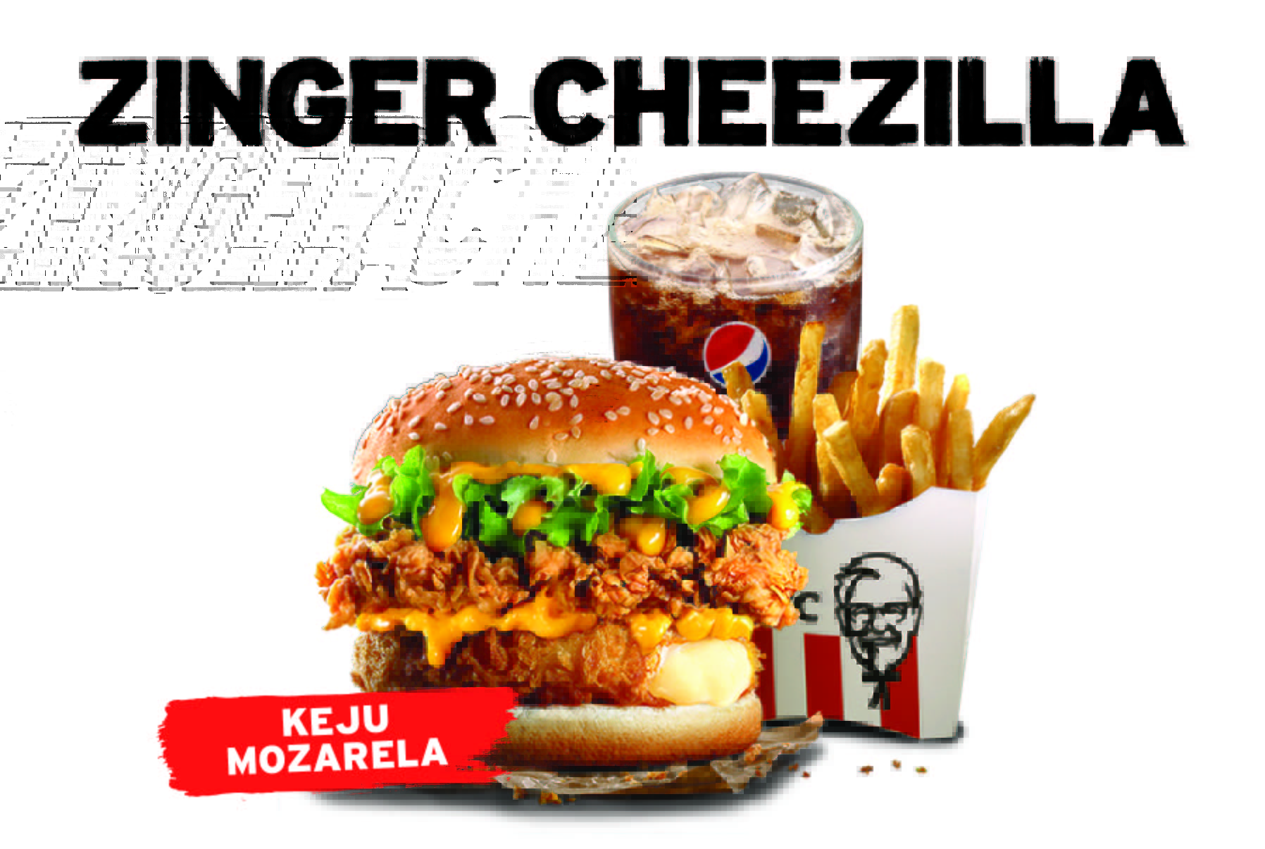 KFC Zinger Cheezilla is Back by Monstrous Demand! | Malaysian Foodie