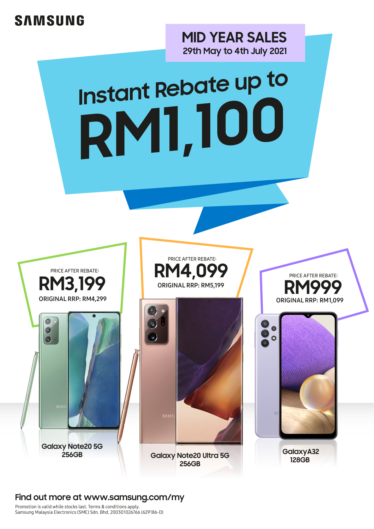 Mid Year Sales: Enjoy Instant Rebate Up to RM1,100 When You Purchase ...