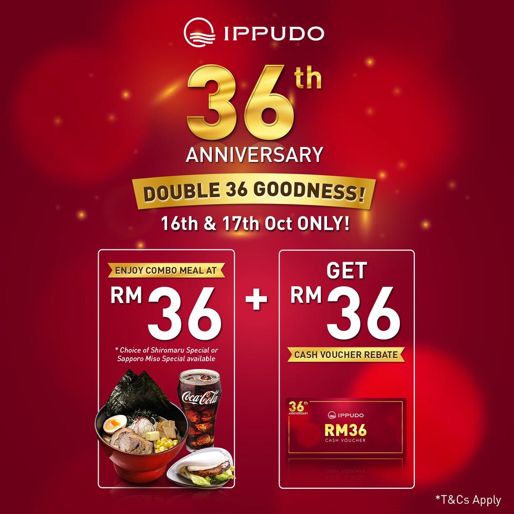 Celebrate Ippudo Birthday with Double 36 Goodness | Malaysian Foodie