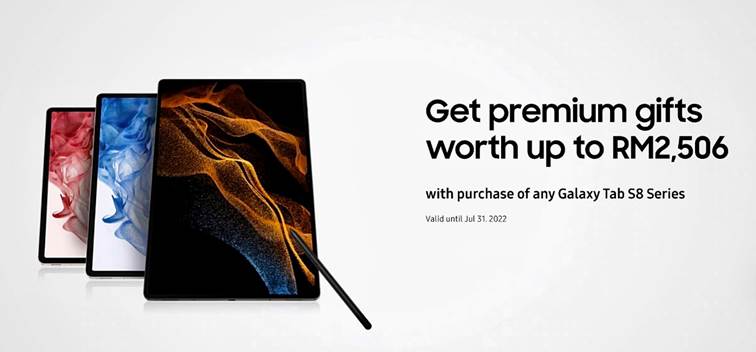 Stunning Galaxy Tab Bundle Deals with up to RM 2,506 worth of Gifts ...