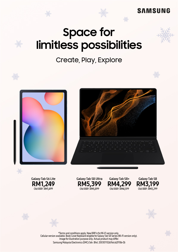 Space for limitless possibilities with Samsung Galaxy Tab S6 Lite and ...