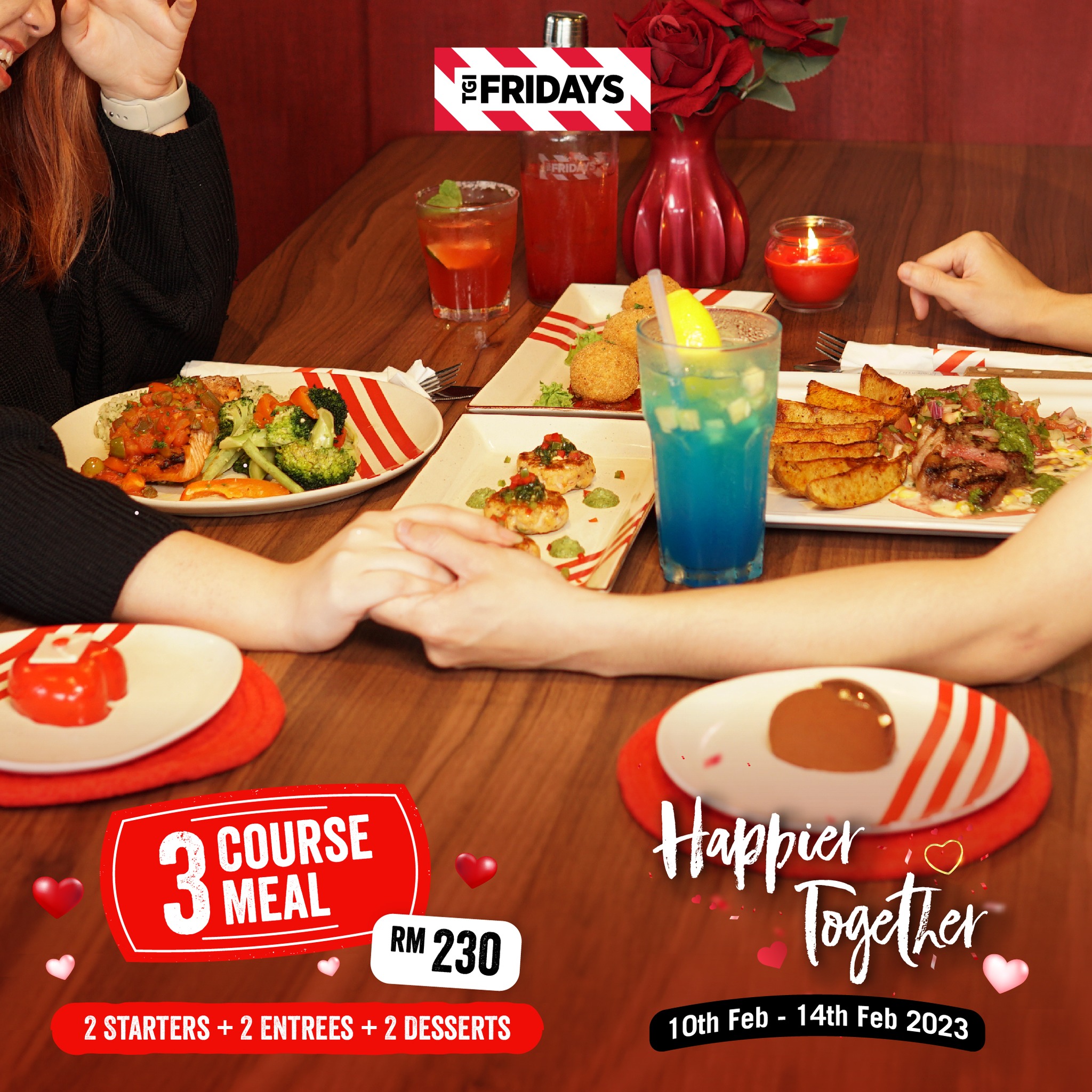 Valentine's Day Promo @ TGI Fridays | Malaysian Foodie