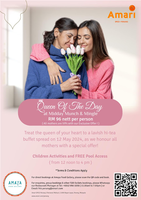 Celebrate Mother's Day with Amari Penang | Malaysian Foodie