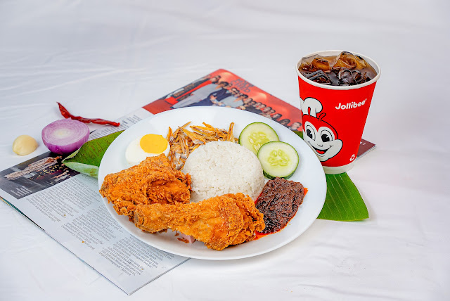 'Spice Up Your Joy’ with Jollibee's Limited Edition Nasi Lemak Chickenjoy | Malaysian Foodie