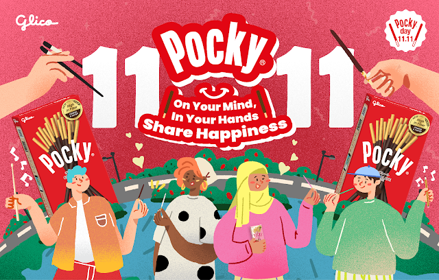 Share Happiness with Pocky this 11.11 as Glico Unveils a Limited-Edition Giant Pocky Box in ...
