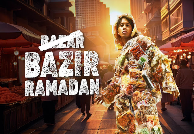 #BazirRamadan turns food waste into bizarre trashy fashion to highlight ...