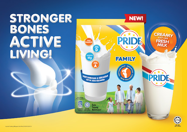 PRIDE Family Milk Powder Now in Malaysia - Nourish Stronger Bones for ...
